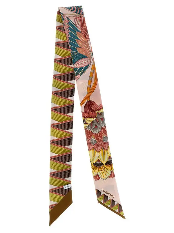 FERRAGAMO Giada Print Bandeau - Multicolor