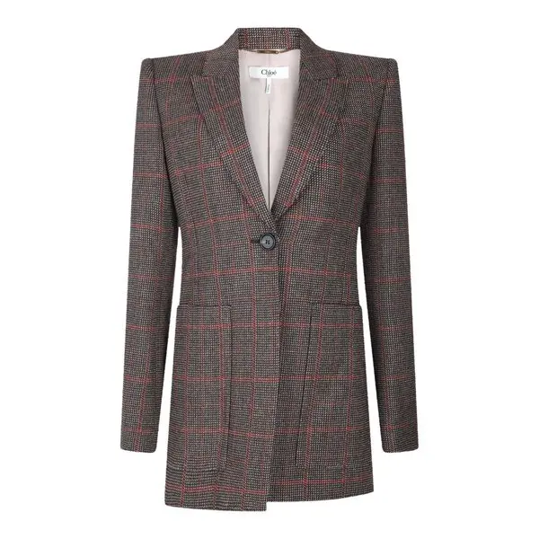 Chloé Jacket - Brown - Beige 1