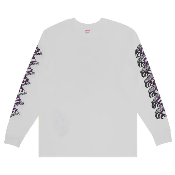 Supreme Strawberries Long-sleeve Tee - White
