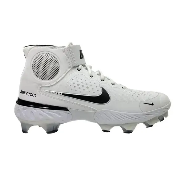 Nike Alpha Huarache Elite 3 Mid Mcs - White