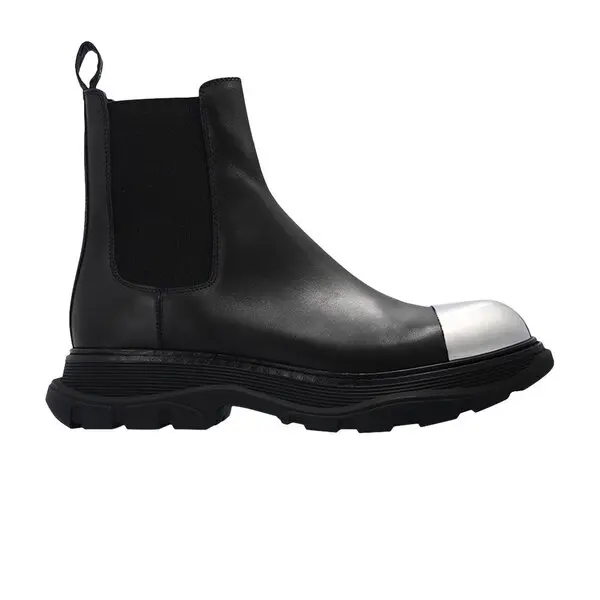 Alexander McQueen Tread Slick Chelsea Boot - Black