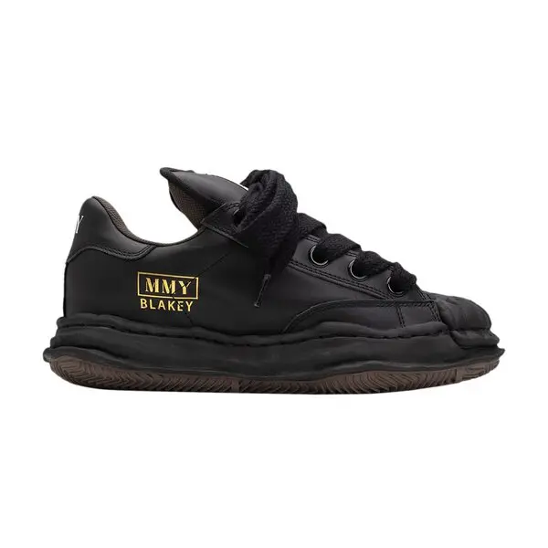 Mihara Yasuhiro Blakey Puffer Og Sole Leather Low - Black