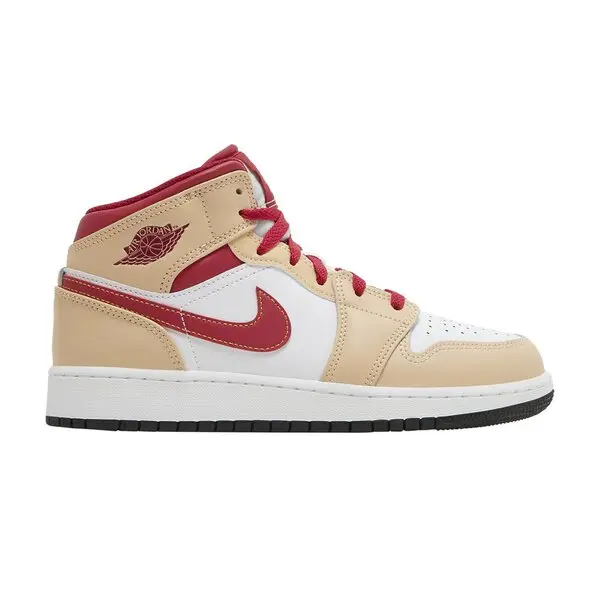 JORDAN 1 Mid Gs Sneakers - Cream