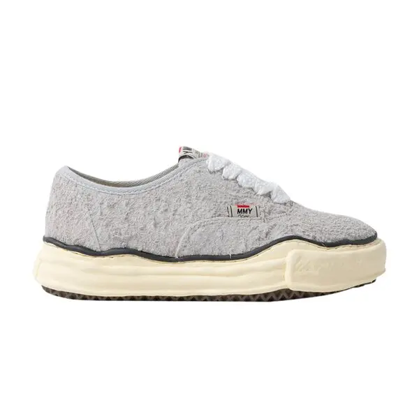 Mihara Yasuhiro Baker Og Sole Broken Suede Low Sneakers - White