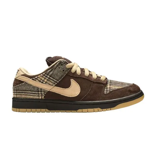 Nike Dunk Low Pro Sb Tweed - Brown