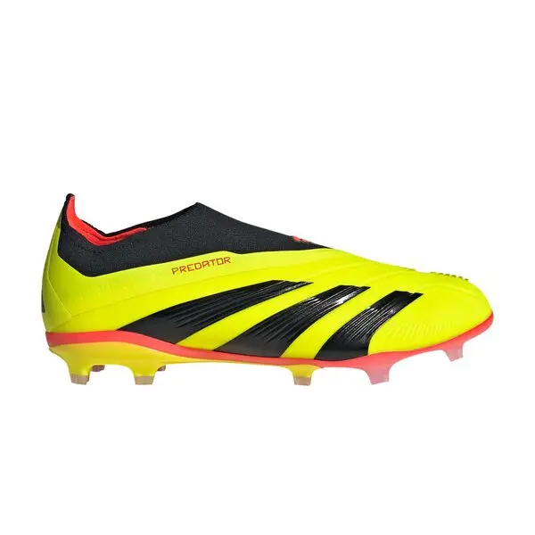 Adidas Predator 24 Elite Laceless Fg J - Yellow