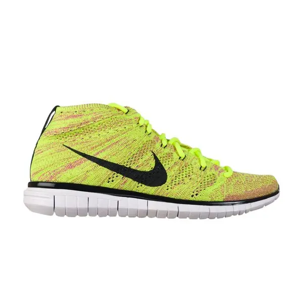 Nike Free Flyknit Chukka - Yellow