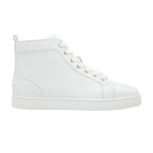 CHRISTIAN LOUBOUTIN Louis Flat - White