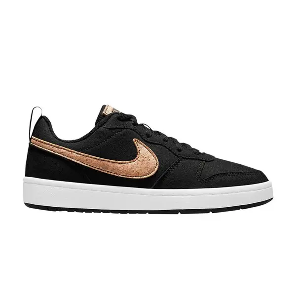 Nike Court Borough Low 2 Canvas Sneakers - Black