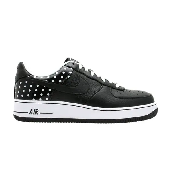 Nike Air Force 1 07 Premium 'polka Dot' Sneakers - Black