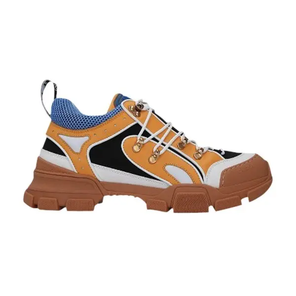 Gucci Flashtrek Black Light Sneakers - Blue