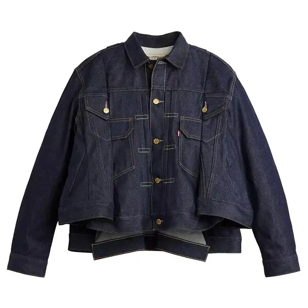 Levi'S X Sacai Denim Jacket - Blue | Editorialist