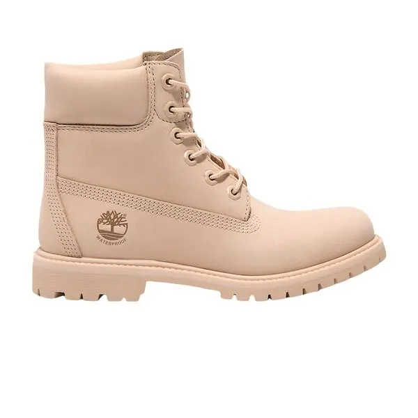 Timberland 6-inch Lace-up Waterproof Boots - Cream