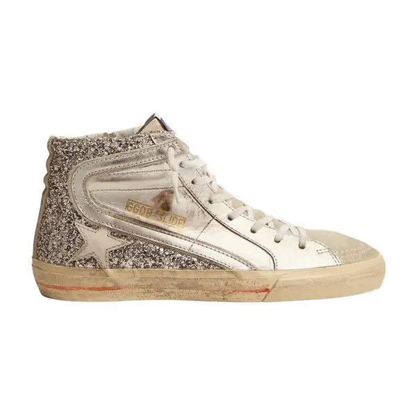 Golden Goose Slide Glitter Sneakers