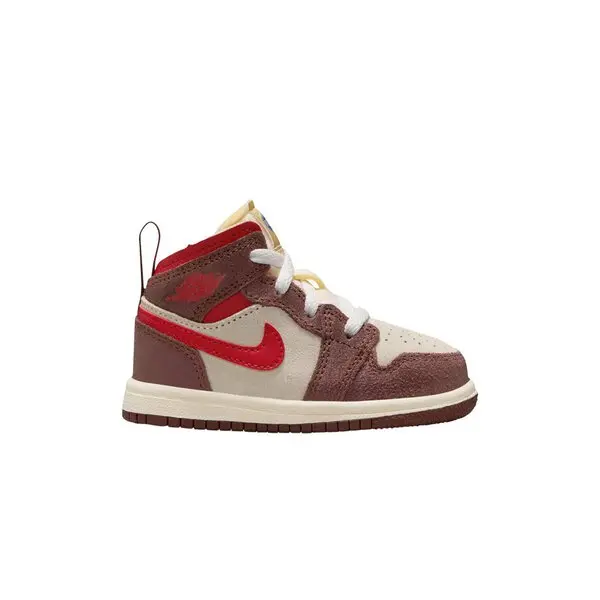 JORDAN 1 Mid Se Td Sneakers - Brown