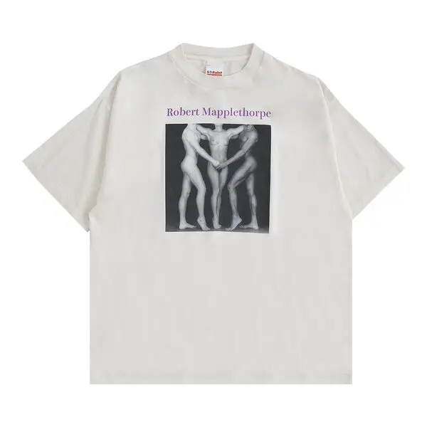 SAINT MXXXXXX X Robert Mapplethorpe Embrace Tee