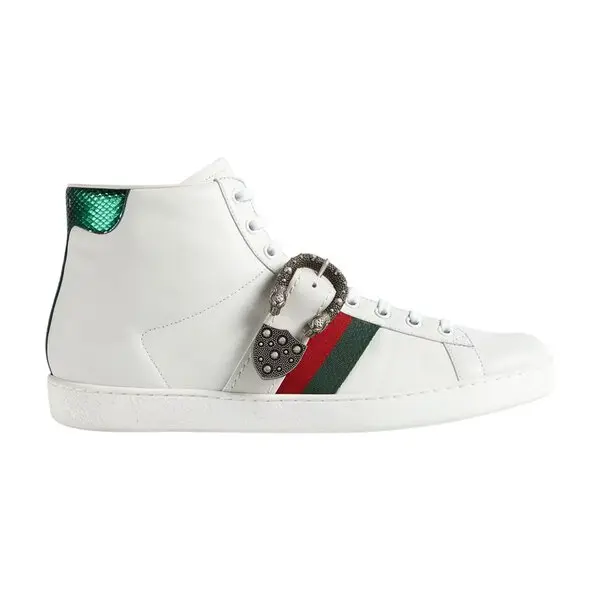 Gucci Ace High 'dionysus Buckle' Sneakers