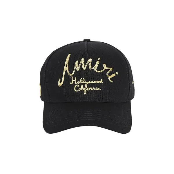 Amiri Hollywood Canvas Cap