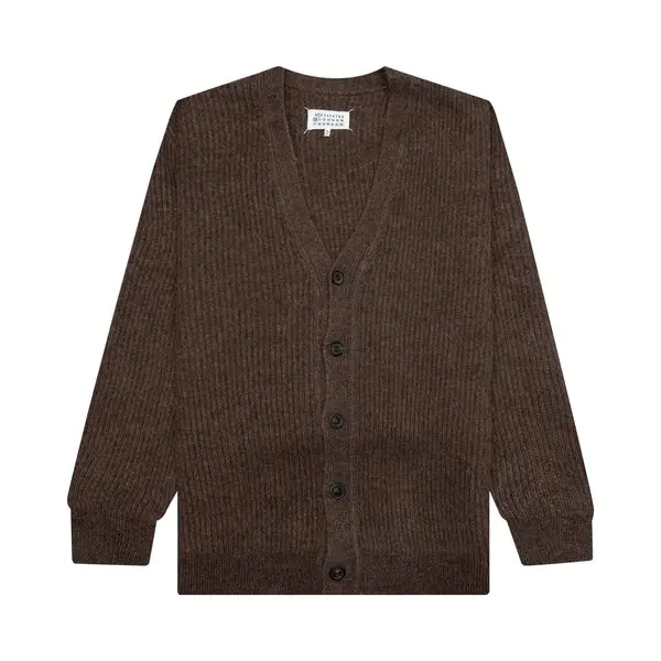 MAISON MARGIELA Long-sleeve Button-up Cardigan - Tan