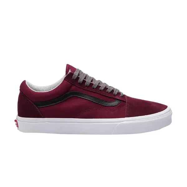 VANS Old Skool Jersey Lace Sneakers - Red