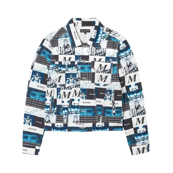 MAINS Yearbook Denim Jacket