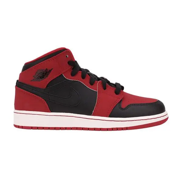 JORDAN 1 Retro Mid Gs - Black