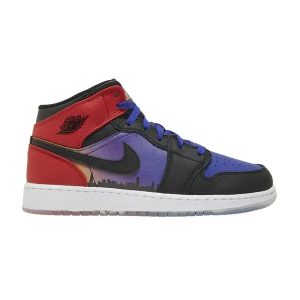 JORDAN 1 Mid Ss Gs Sneakers - Blue
