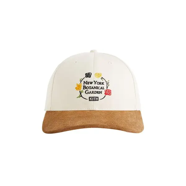 Kith X New York Botanical Garden Twill Aaron Cap - Cream