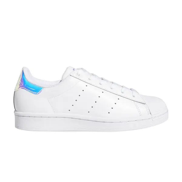 Adidas Superstar J Iridescent - White