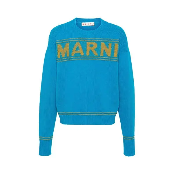 Marni Logo Knit Sweatshirt