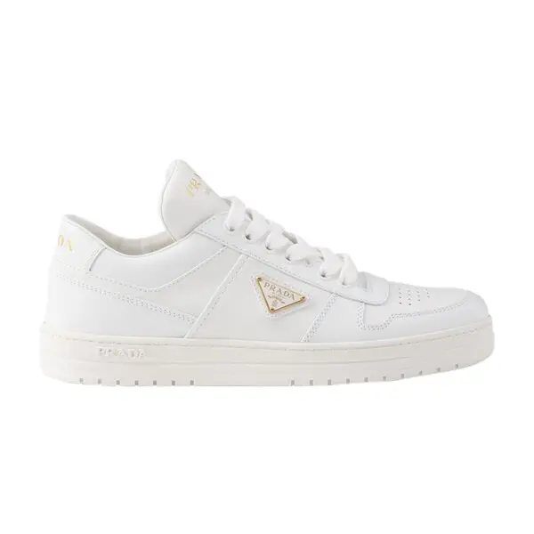 Prada Downtown Leather Sneakers