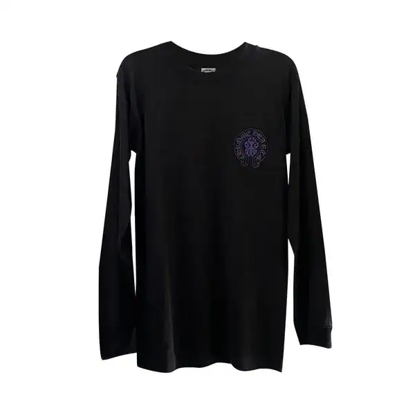 Chrome Hearts Staff Dagger Long-Sleeve /Purple - Black | Editorialist