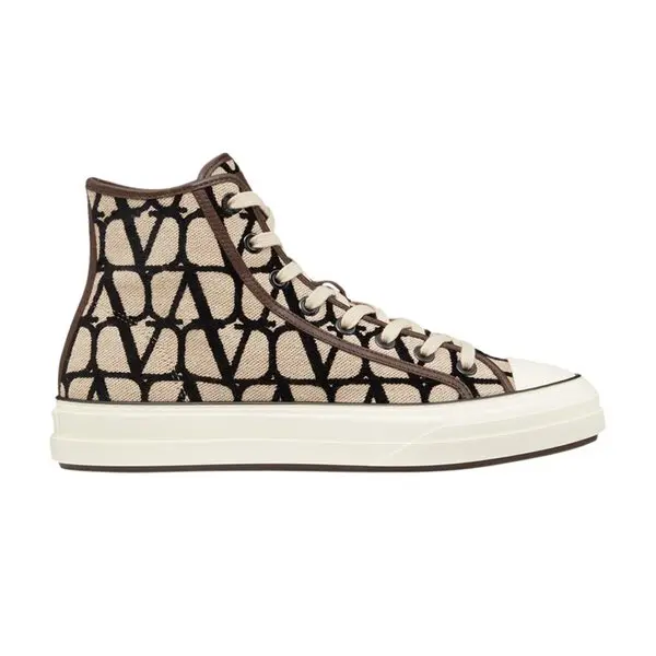 Valentino Garavani Toile Iconographe High - Brown