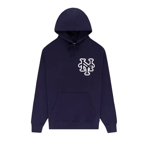 Aimé Leon Dore X New York Mets Big Logo Hoodie - Blue