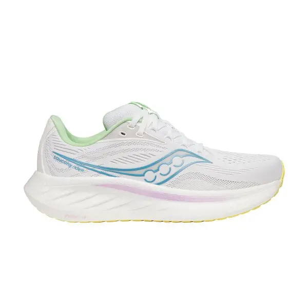 Saucony Ride 18 Athletic Sneakers - White
