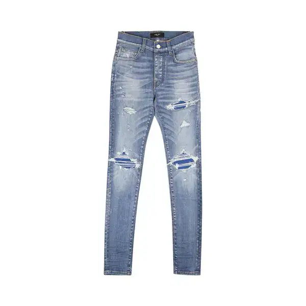 Amiri Ultra Suede Mx1 Jeans Blue Editorialist