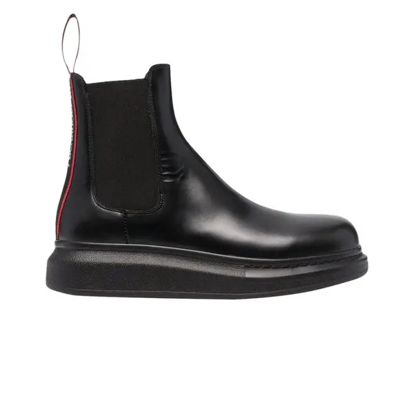 Alexander McQueen Hybrid Chelsea Boot - Black
