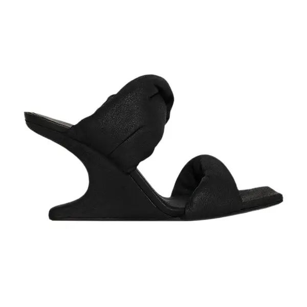 Rick Owens Cantilever 8 Twisted Leather Sandal