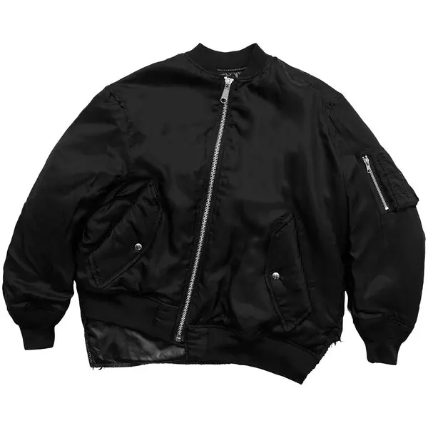 COMME DES GARÇONS BLACK Twisted Bomber Jacket