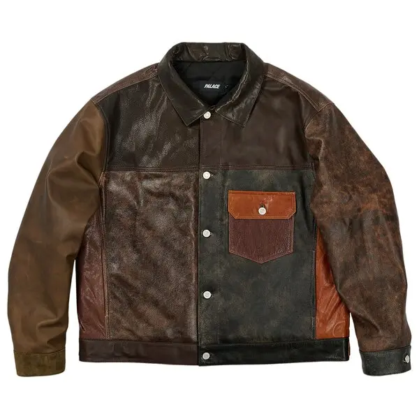 PALACE Patchwork Leather Jacket