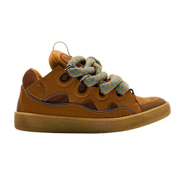 LANVIN Curb Sneakers With Snake Laces