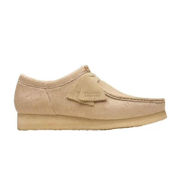 Clarks Wallabee Maple Pony Hair