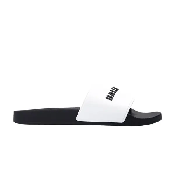 Balenciaga Pool Slides - White