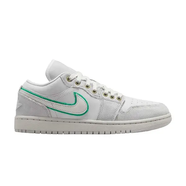 JORDAN 1 Low Se Distressed Sneakers - Grey