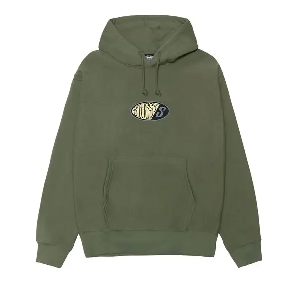 StÜssy Pitstop Hooded Sweatshirt - Green