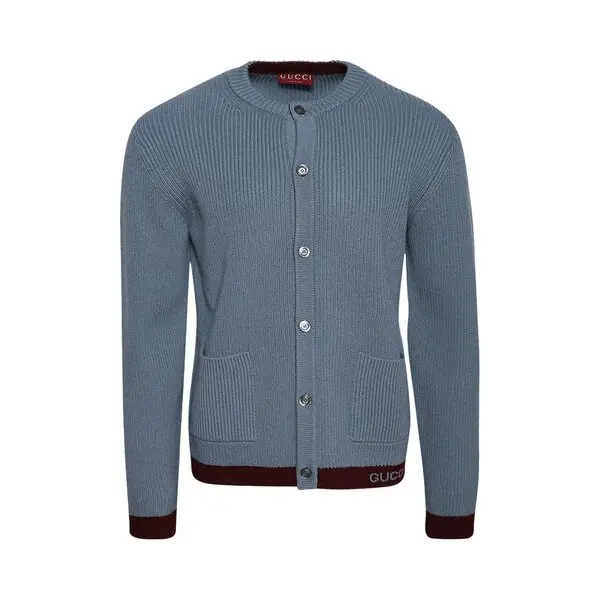 Gucci Intarsia Wool Cardigan