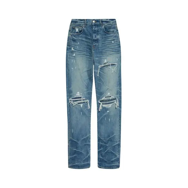 Amiri Pleated Denim Straight Mx1 Jean