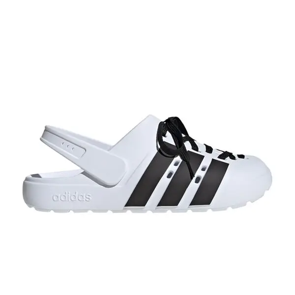 Adidas Adilette Clog 2.0 With Laces - White