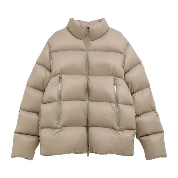 Moncler Tarn Short Down Jacket - Tan