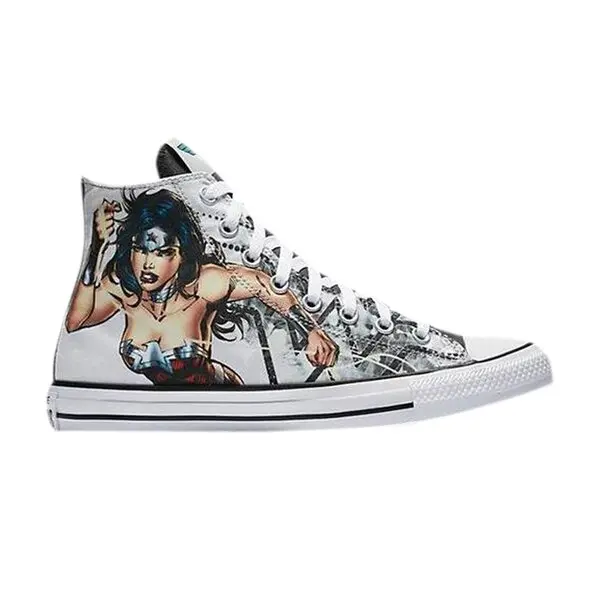 CONVERSE Dc Comics X Chuck Taylor All Star High 'wonder Woman' Sneakers - White